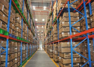 China Warehouse Industrial Heavy Duty Pallet Racking With Q235B Material 50.8mm Pitch for sale