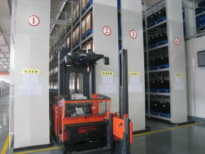 China Corrosion Protection Automatic Storage And Retrieval System With Pallet Racking for sale