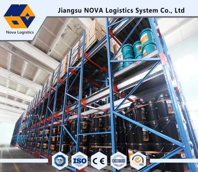 China High Density Storage Drive In Pallet Racking Industrial Warehouse drive through racks for sale