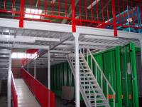 China Powder Coating Multi Tier Mezzanine Rack For Large Storage High Load Capacity for sale