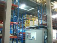 China Powder Coating Multi Tier Mezzanine Rack For Large Storage High Load Capacity for sale