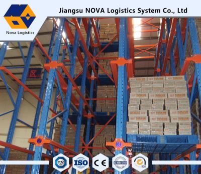 China Warehouse Storage Drive In Drive  Racking System Guaranteed by  ISO CE for sale
