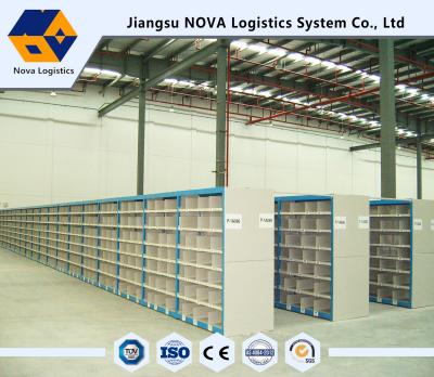 China OEM Accepted Medium Duty Shelving For Warehouse With High Strength Closed Steel Panel for sale