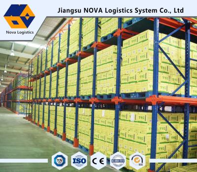 China OEM Loading Capacity Drive In Pallet Racking with Smart Section Design And High Quality Steel for sale