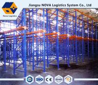 China Anti-Rust Metal Storage Drive Through Pallet Racking With Electrostatic Spray for sale