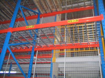 China Corrosion Proof Galvanized Heavy Duty Pallet Racking 50.8mm Pitch for sale