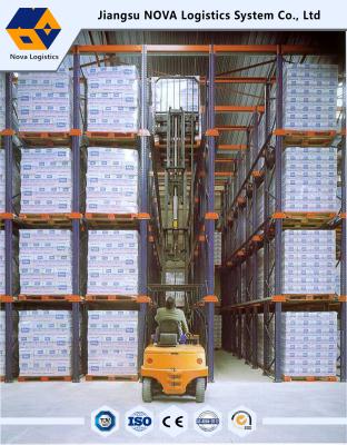 China Large Scale Drive In Pallet Racking for Warehouse Application With 10 Years Warranty for sale