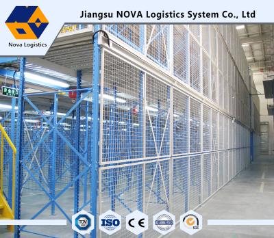 China NOVA Brand High Space Utilization Multi Tier Mezzanine Rack / Adjustable Metal Shelving for sale