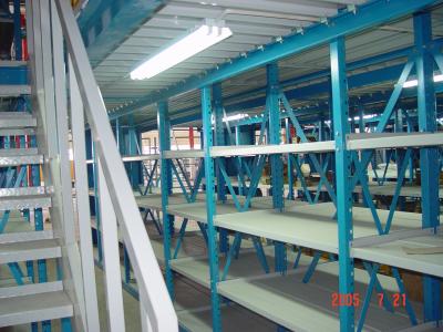 China Power Coating Multi Tier Racking System Multilayer Racks With CE&ISO Guarantee for sale