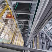 China ASRS Rack System Automated High Density Filo Fifo Storage / Retrieval System With Heavy Duty Pallet Conveyor for sale