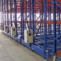 China ASRS Rack System Automated High Density Filo Fifo Storage / Retrieval System With Heavy Duty Pallet Conveyor for sale