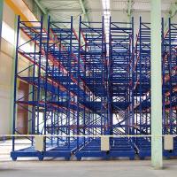 China ASRS Rack System Automated High Density Filo Fifo Storage / Retrieval System With Heavy Duty Pallet Conveyor for sale