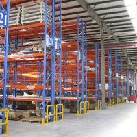 China ASRS Rack System Automated High Density Filo Fifo Storage / Retrieval System With Heavy Duty Pallet Conveyor for sale
