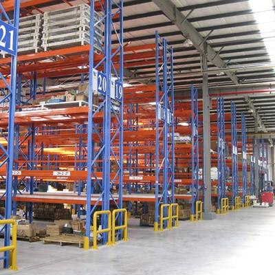 China ASRS Rack System Automated High Density Filo Fifo Storage / Retrieval System With Heavy Duty Pallet Conveyor for sale