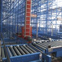 China Modular Automated Storage And Retrieval System Warehouse Management Asrs Rack System High Duty Pallet Rack for sale