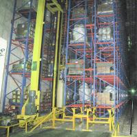 China Asrs Rack System Automated Warehouse Storage And Retrieval System With Safety Curtains for sale
