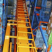 China Asrs Rack System Automated Warehouse Storage And Retrieval System With Safety Curtains for sale