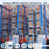 China ASRS Rack System Heavy Duty Pallet Rack Powder Coated Modular Automated Storage System With Pallet/Carton Conveyor for sale