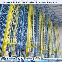 China ASRS Rack System Heavy Duty Pallet Rack Powder Coated Modular Automated Storage System With Pallet/Carton Conveyor for sale