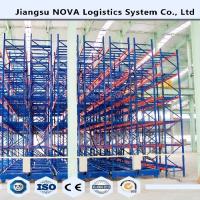 China ASRS Rack System Heavy Duty Pallet Rack Powder Coated Modular Automated Storage System With Pallet/Carton Conveyor for sale