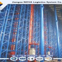 China ASRS Rack System Heavy Duty Pallet Rack Powder Coated Modular Automated Storage System With Pallet/Carton Conveyor for sale