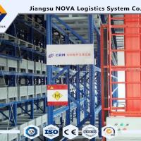 China ASRS Rack System Heavy Duty Pallet Rack Powder Coated Modular Automated Storage System With Pallet/Carton Conveyor for sale