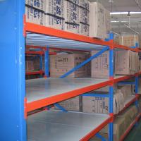 China Manual Boltless Steel Shelving Customizable Warehouse Storage Longspan Rack Shelf Solutions for sale
