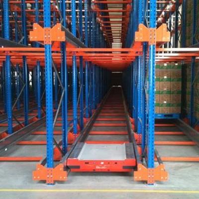 China Heavy Duty Steel Shuttle Pallet Racking For Space Saving And Easy Reconfiguration for sale