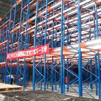 China High Density Warehouse Racking System Heavy Duty 4 Way Pallet Shuttle Rack for sale