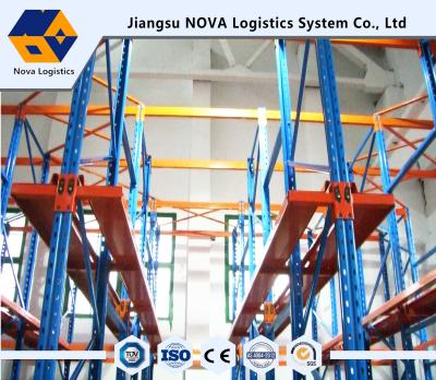 China Blue Industrial Steel Storage Racks , Heavy Duty Drive In Racking System for sale