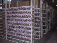 China Warehouse Steel Light Duty Racking Nice Rivet Boltless Shelving WIth Simple Structure for sale