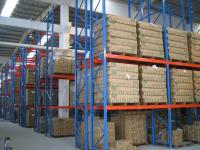 China 50.8mm Pitch Selective Pallet Racking System Large Scale For Cold Room Storage for sale