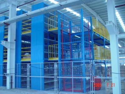 China Heavy Duty Multi Tier Mezzanine Rack Customized Loading Capacity Long Operating Life for sale