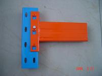 China Logistics Industrial Heavy Duty Pallet Racking System With 50.8mm Pitch for sale