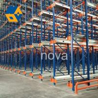 China Heavy Duty Steel Shuttle Pallet Racking For Space Saving And Easy Reconfiguration for sale