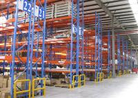 China Double Deep Cross Beam Selective Pallet Rack Uprights 1000kg/Layer for sale