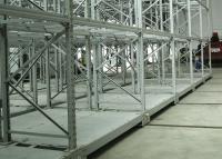 China Galvanized Dense Movable Storage Racks Warehouse Pallet Mobile Racking for sale