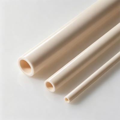 China High Temperature Alumina Ceramic Tube Electrical Insulation Alumina Ceramics Tube High Hardness for sale