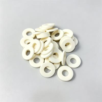 China Wear Resistant Alumina Ceramic Washer Insulating Ceramic Seal Ring High Temperature Resistant for sale