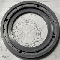 China High Toughness Self Lubrication Silicon Nitride Si3N4 Labyrinth Disc For Precision Machinery for sale