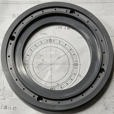 China High Toughness Self Lubrication Silicon Nitride Si3N4 Labyrinth Disc For Precision Machinery for sale