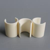 China Half Alumina Ceramic Ring Custom Machined Alumina Ceramic Products High Temperature for sale