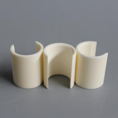 China Half Alumina Ceramic Ring Custom Machined Alumina Ceramic Products High Temperature for sale
