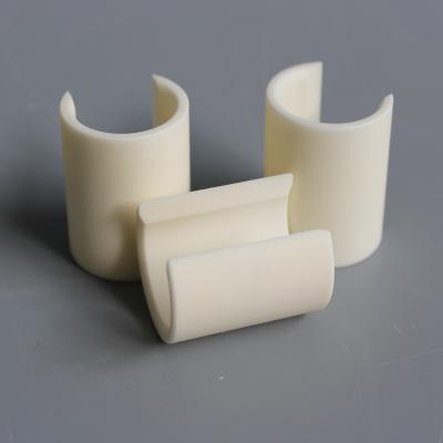 China Wear Resistance 99.7% Half Alumina Ceramic Ring Custom Machined Furance Al2O3 Ceramic Components for sale