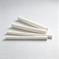 China Electrical Insulation Alumina Ceramic Parts Custom Alumina Thermocouple Protection Tubes High Compressive Strength for sale
