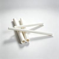 China Electrical Insulation Alumina Ceramic Parts Custom Alumina Thermocouple Protection Tubes High Compressive Strength for sale