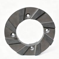 China High Toughness Silicon Nitride Ceramic Dispersion Rotor Disc Non‑Contaminating Grinding Components for sale