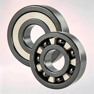 China PEEK Cage Full Ceramic Bearing Silicon Nitride Double Seal Bearing High Speed for sale