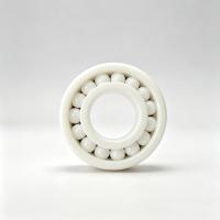 China Anti Corrosion Deep Groove Ball Bearings PTFE Seals ZrO2 Ceramic Bearings Waterproof for sale