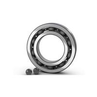 China Low Noise Ceramic Hybrid Bearing Si3N4 ZrO2 Double Sealed Ball Bearings Pre Lubricated for sale